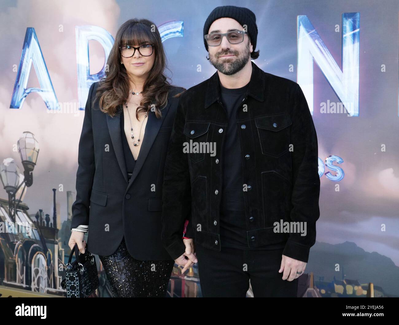 Los Angeles, USA. 30th Oct, 2024. (L-R) Natasha Beck and Brandon Beck ...
