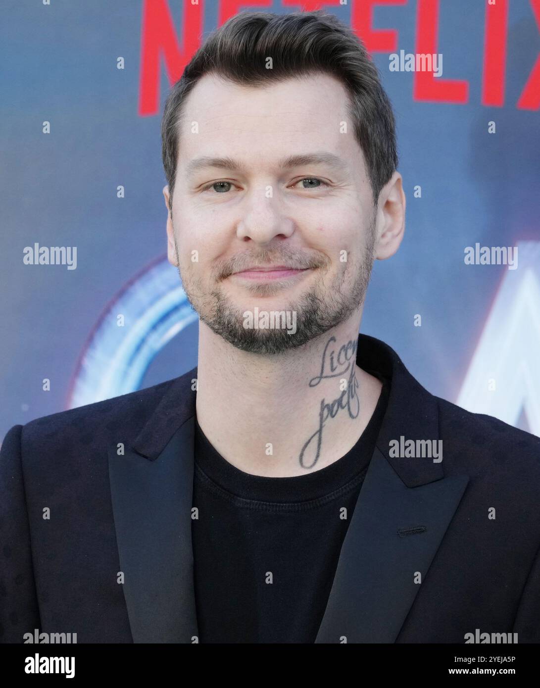 Los Angeles, USA. 30th Oct, 2024. Christian Linke arrives at the ARCANE ...