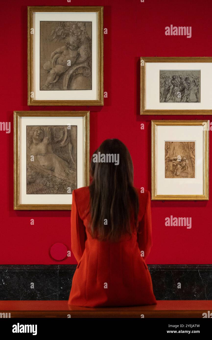Raphael drawing michelangelo hi-res stock photography and images - Alamy
