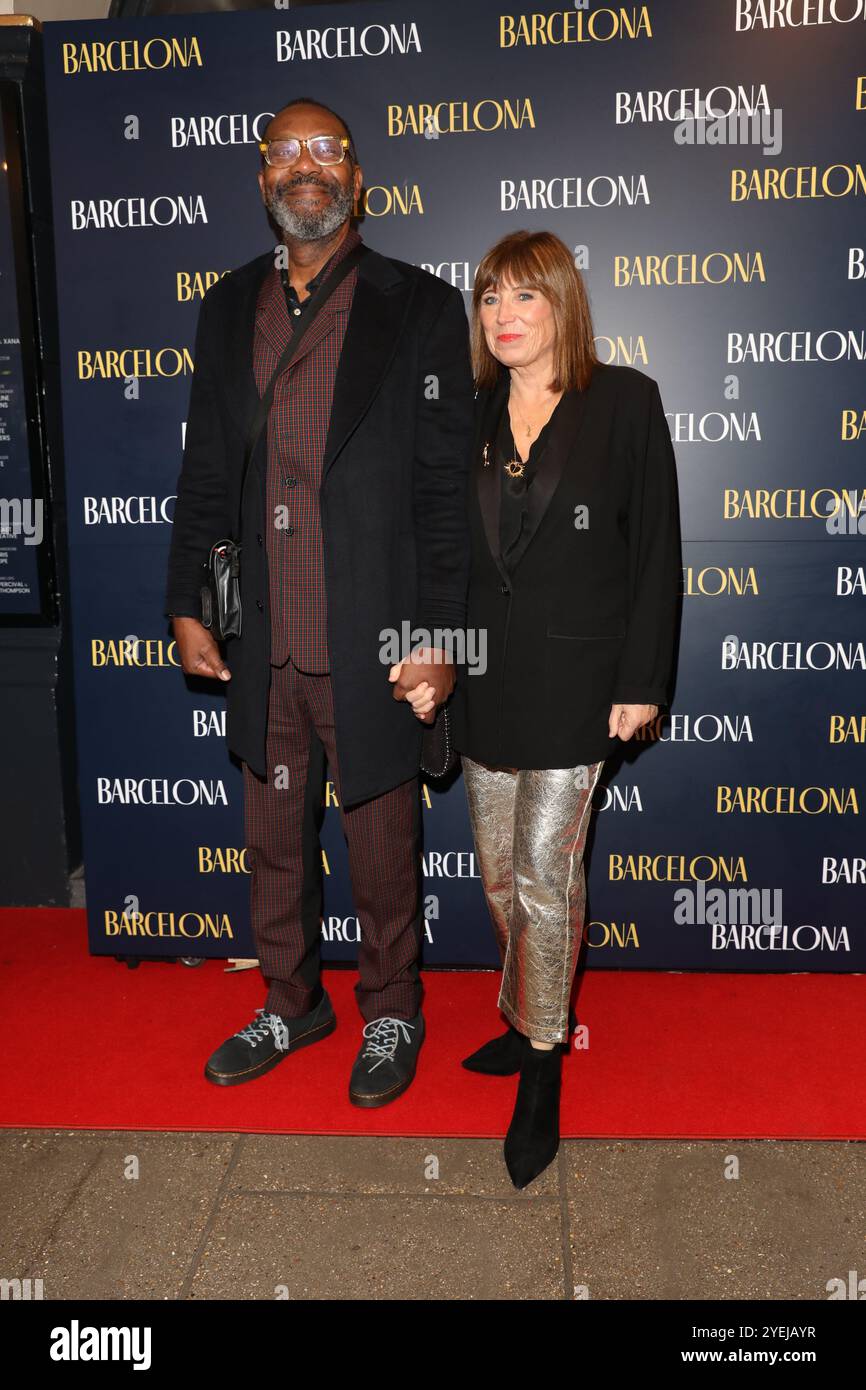 Sir Lenny Henry and Lisa Makin attend Gala Night opening of "Barcelona ...