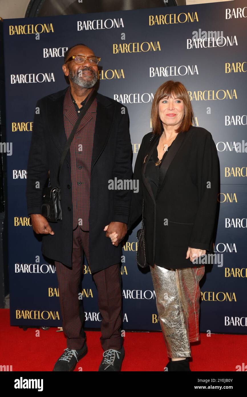 Sir Lenny Henry and Lisa Makin attend Gala Night opening of "Barcelona ...