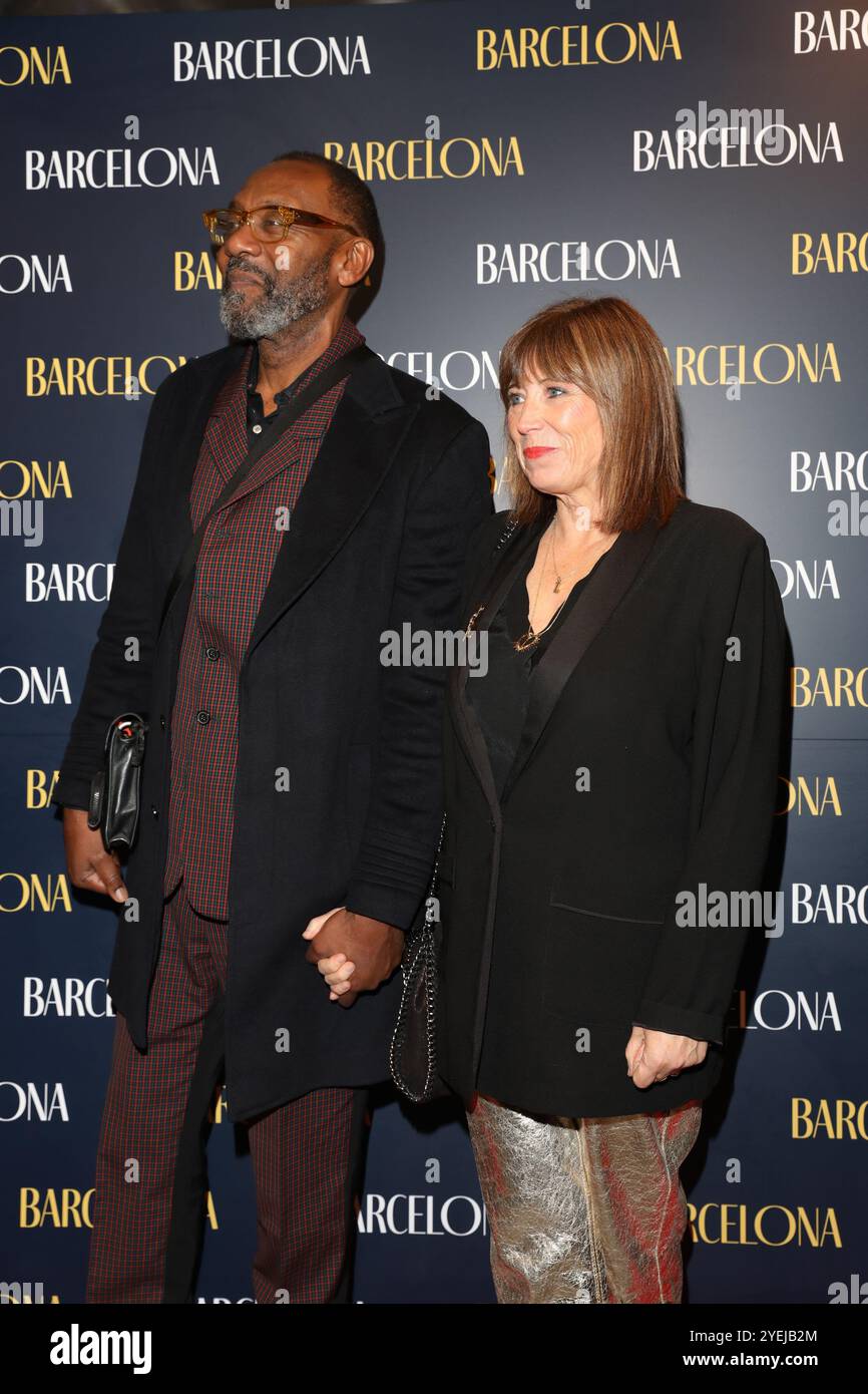 Sir Lenny Henry and Lisa Makin attend Gala Night opening of "Barcelona ...