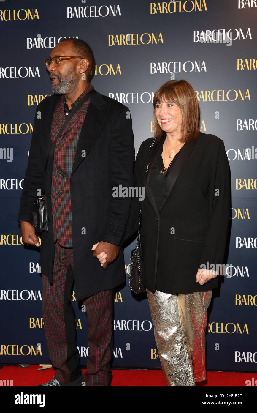 Sir Lenny Henry and Lisa Makin attend Gala Night opening of "Barcelona ...