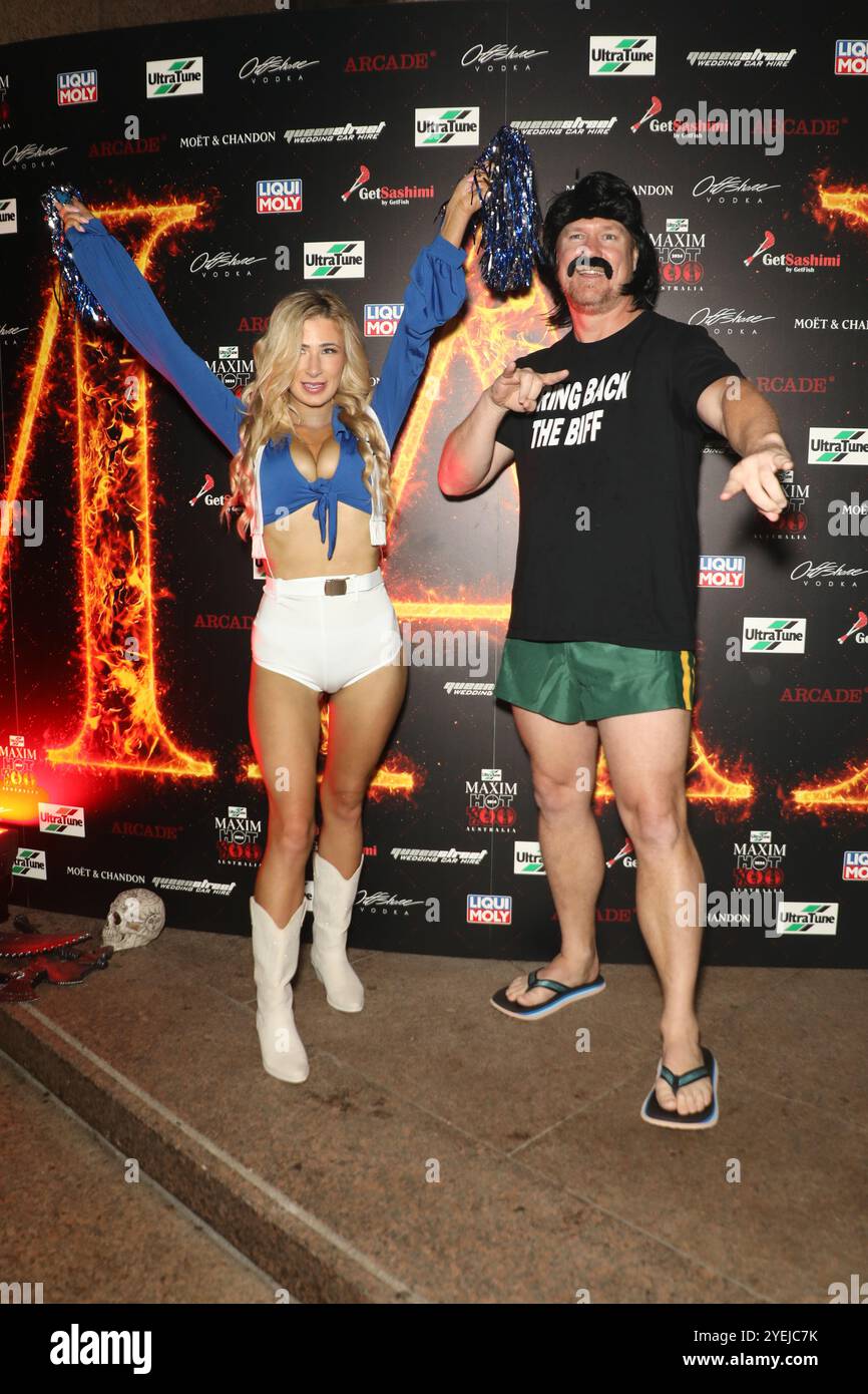 Sydney, Australia. 31st October 2024. Aimee Woolley and Dean Wells ...