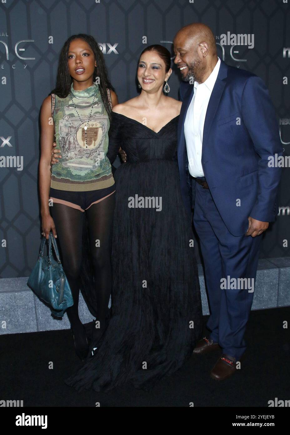 New York, NY, USA. 30th Oct, 2024. True Whitaker, Tabu and Forest ...