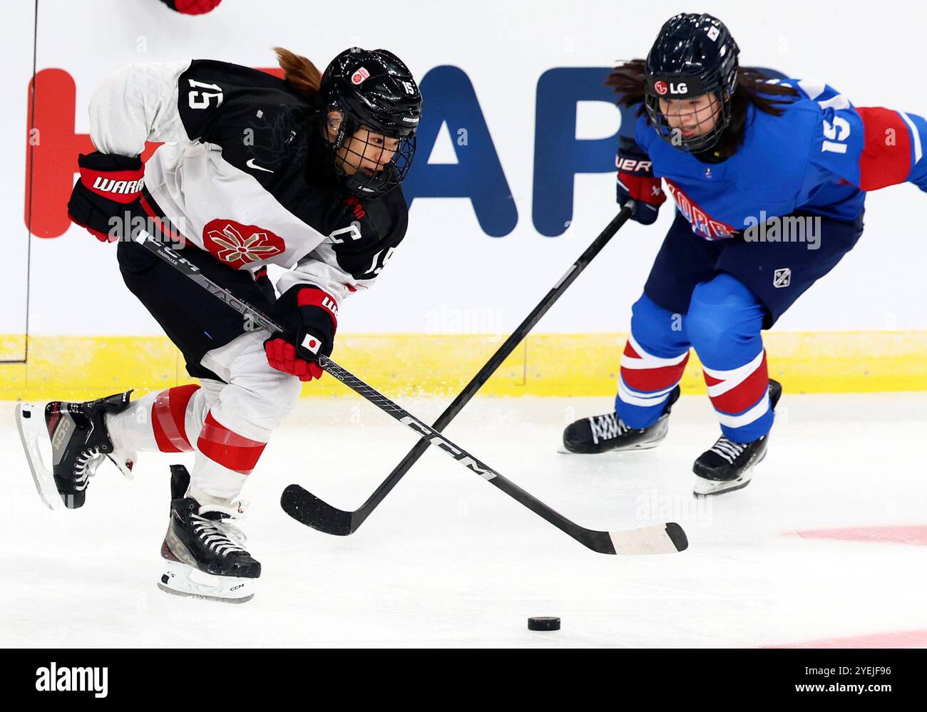 Beijing, China. 31st Oct, 2024. Ukita Rui (L) of Japan vies against ...
