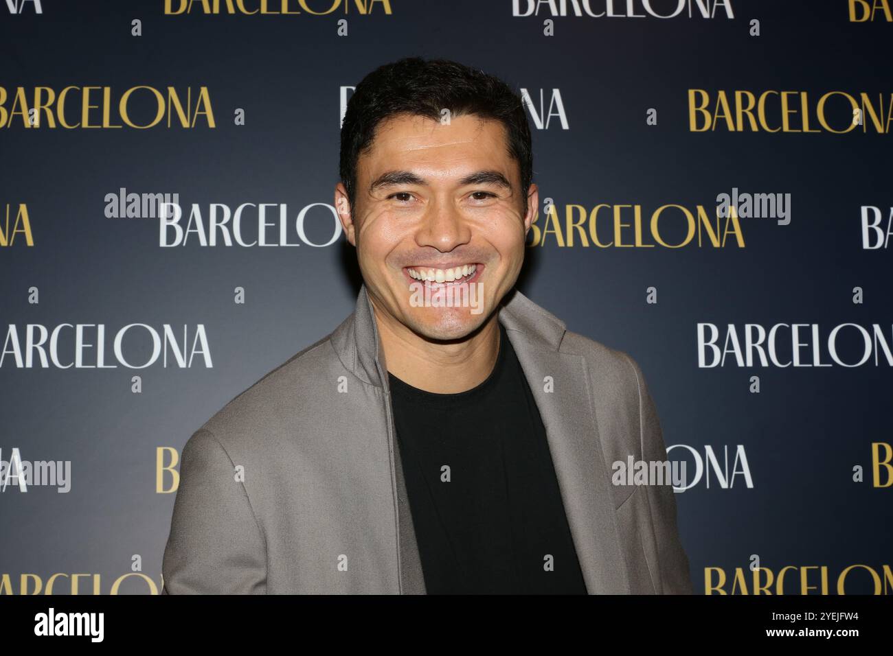 Henry Golding attends Gala Night opening of "Barcelona" at the Duke Of ...