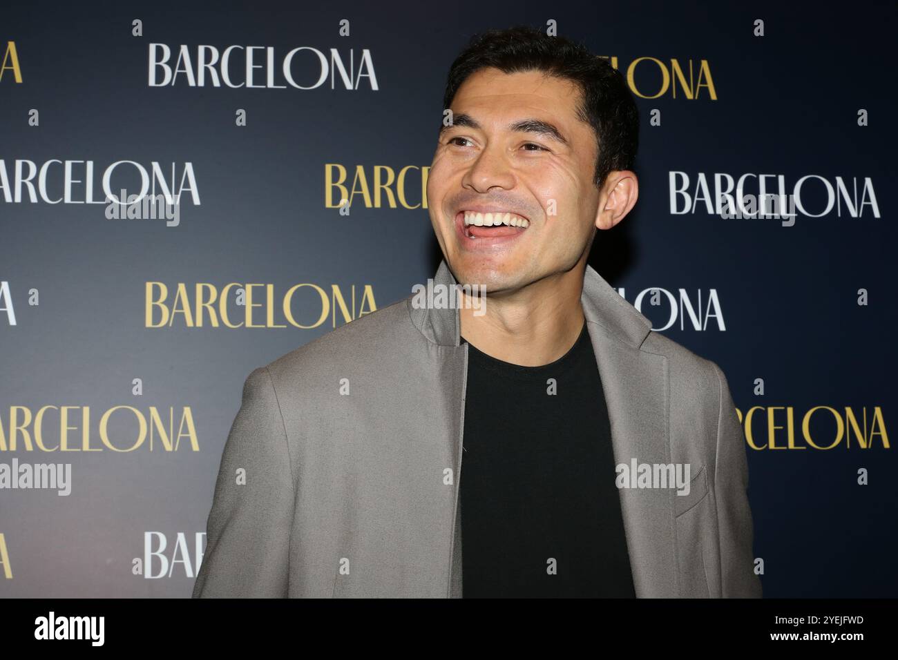 Henry Golding attends Gala Night opening of "Barcelona" at the Duke Of ...