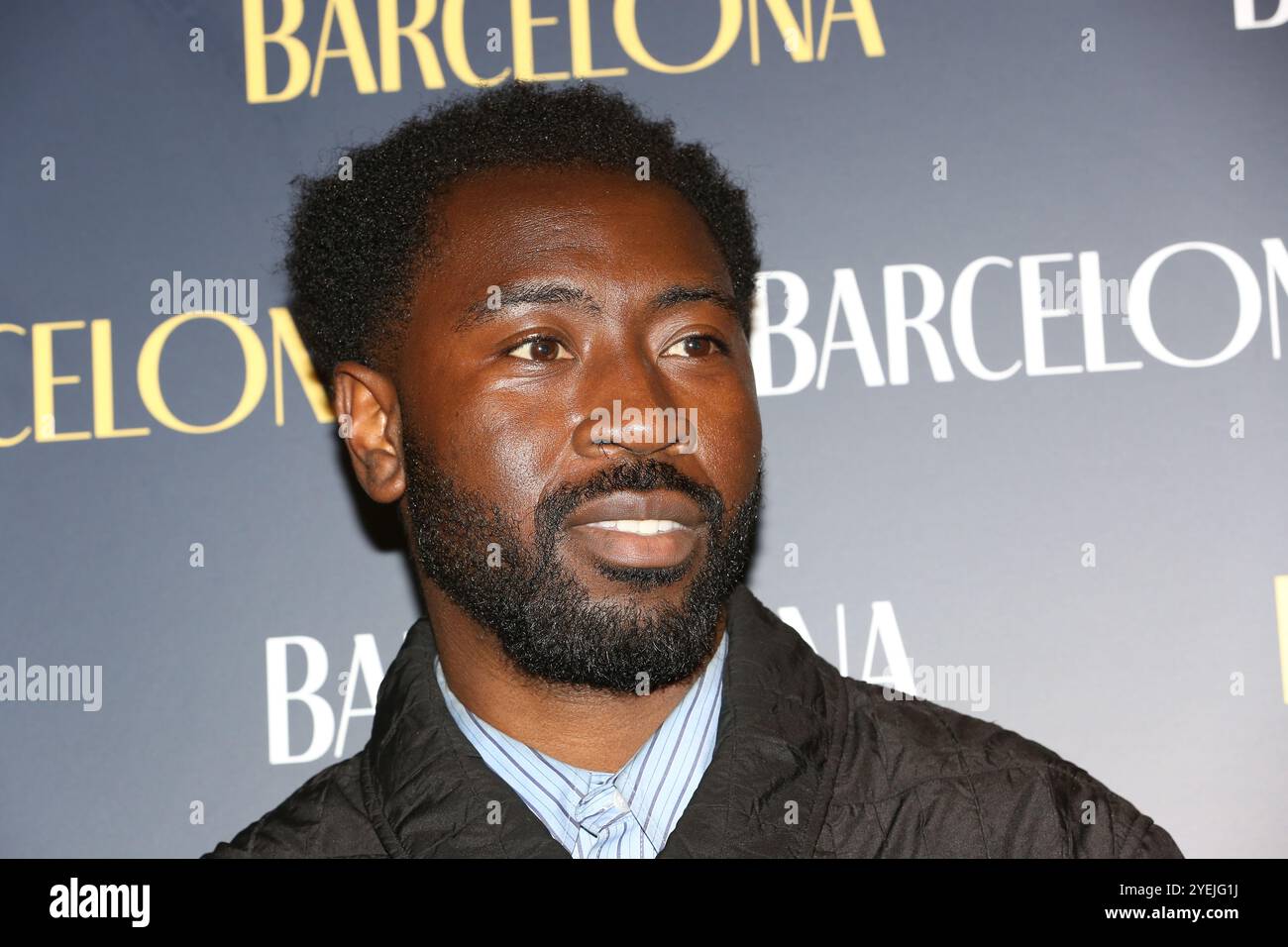 Aaron Shosanya attends Gala Night opening of "Barcelona" at the Duke Of ...