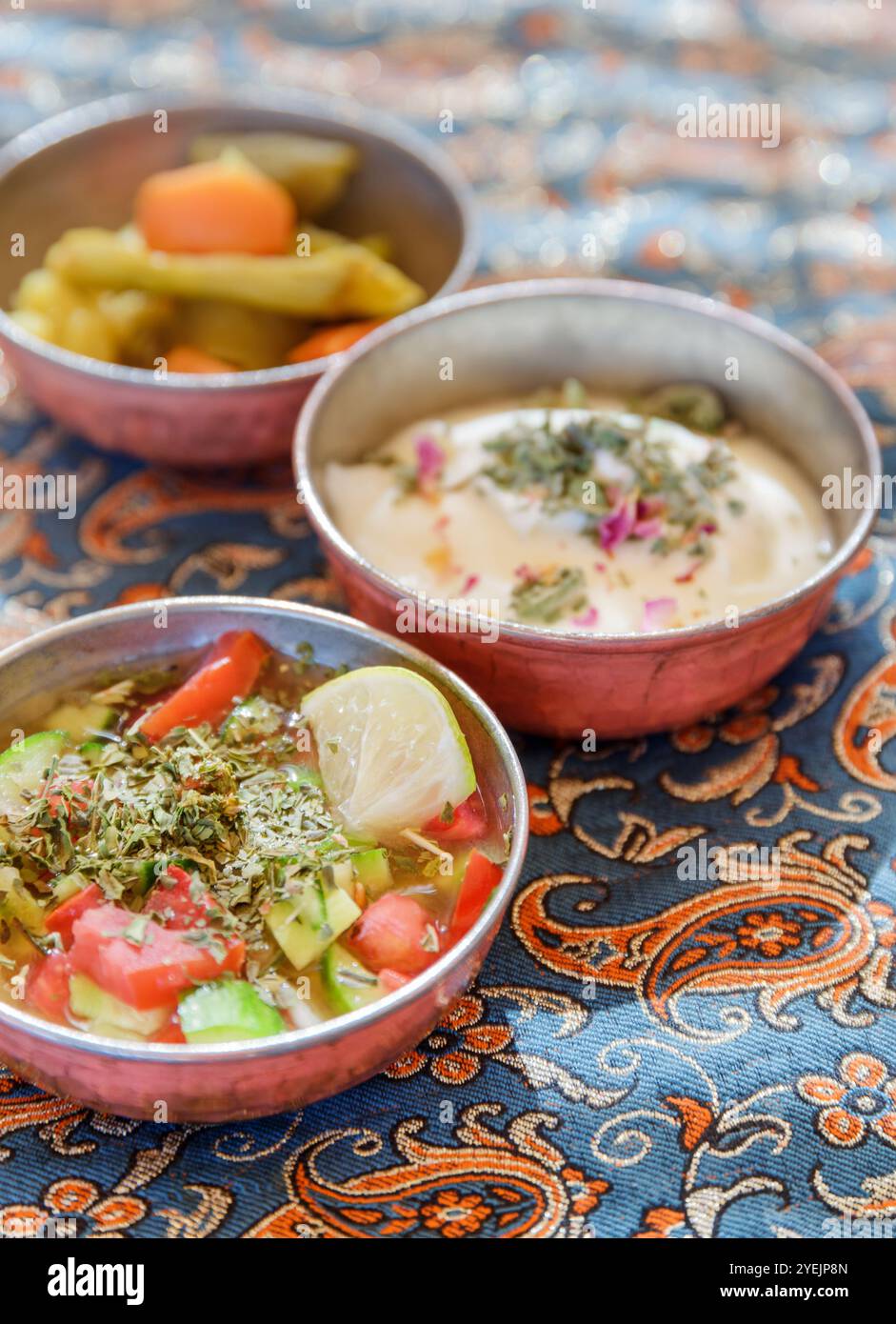 Light savory traditional Iranian snacks. Awesome Persian cuisine Stock ...