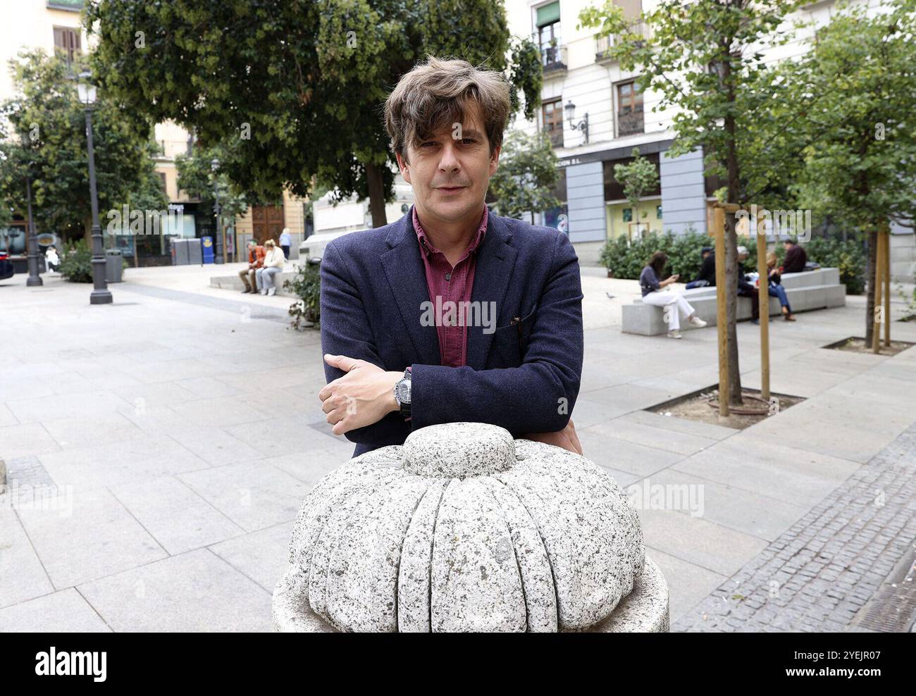 Madrid, 10/23/2024. Interview with Alfonso J. Ussía. Photo: Ernesto ...