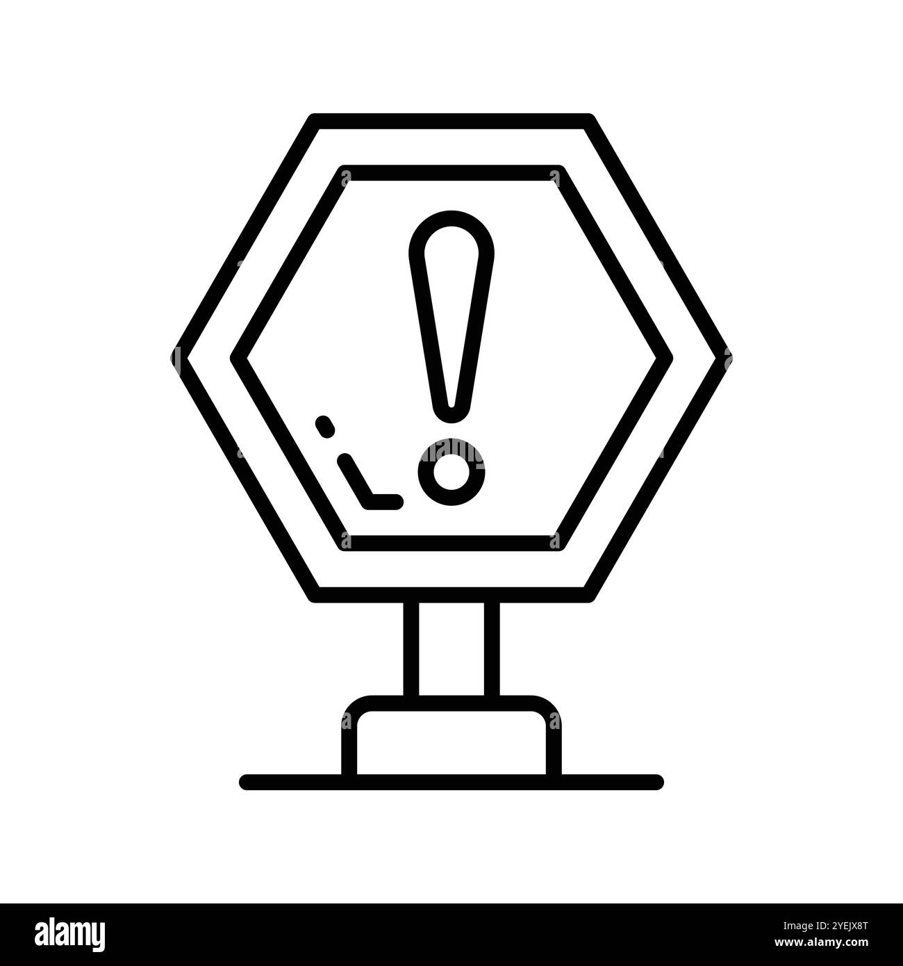 Church warning sign Stock Vector Images - Alamy