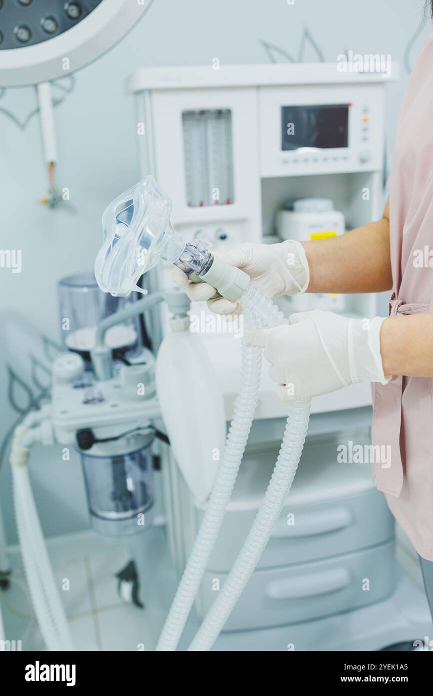 Medical equipment in the doctor's office. Devices for a medical ...