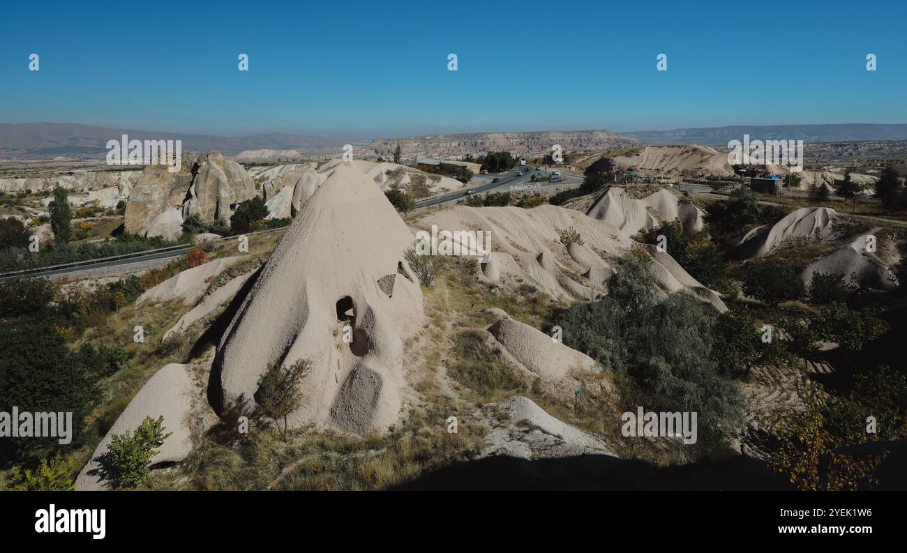 The stunning landscape of Cappadocia showcases its iconic fairy ...