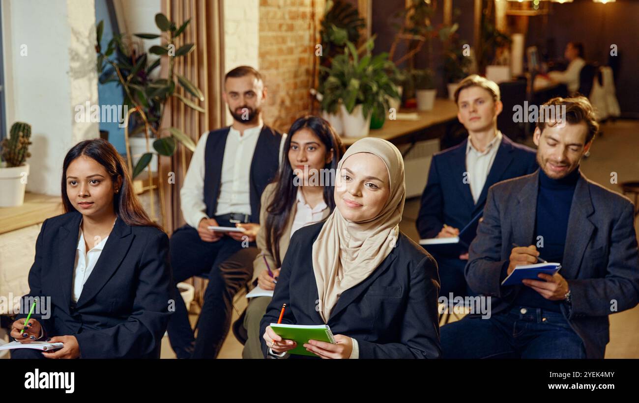 Multicultural people engaged in hi-res stock photography and images - Alamy