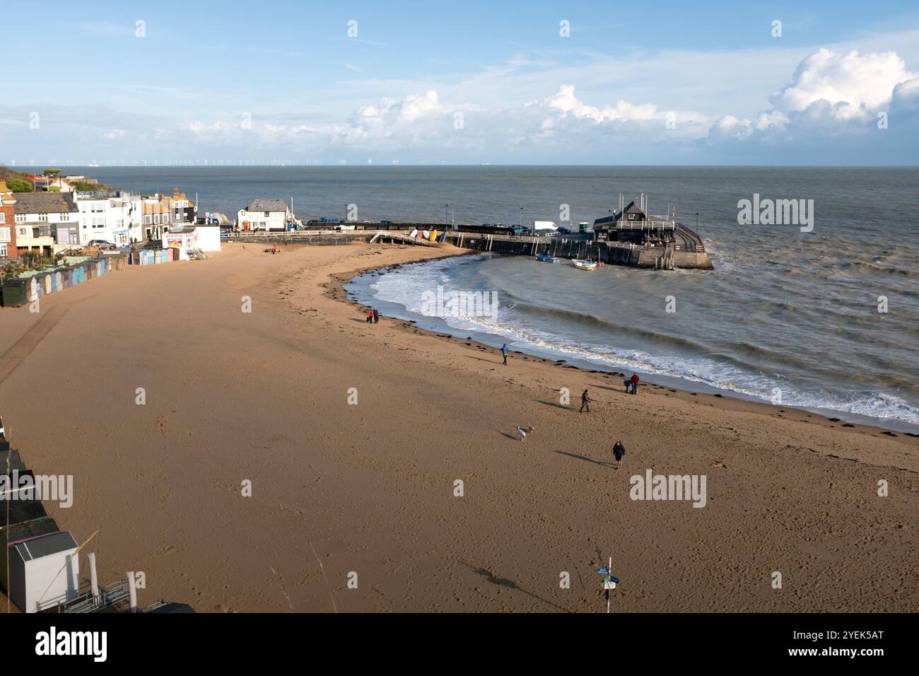 Viking Bay, Broadstairs, Kent, England Stock Photo - Alamy