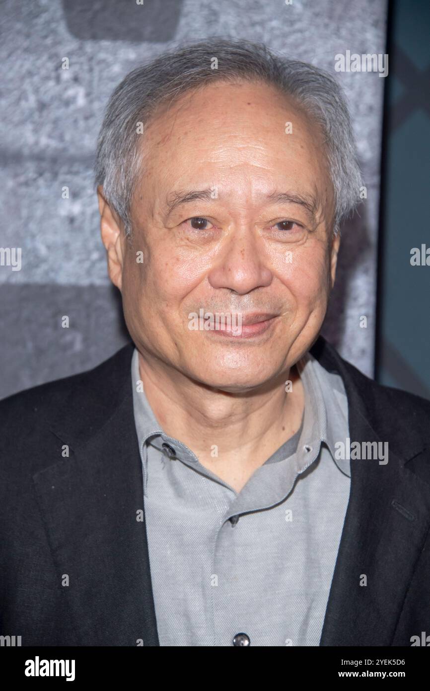 New York, United States. 30th Oct, 2024. Ang Lee attends the world ...