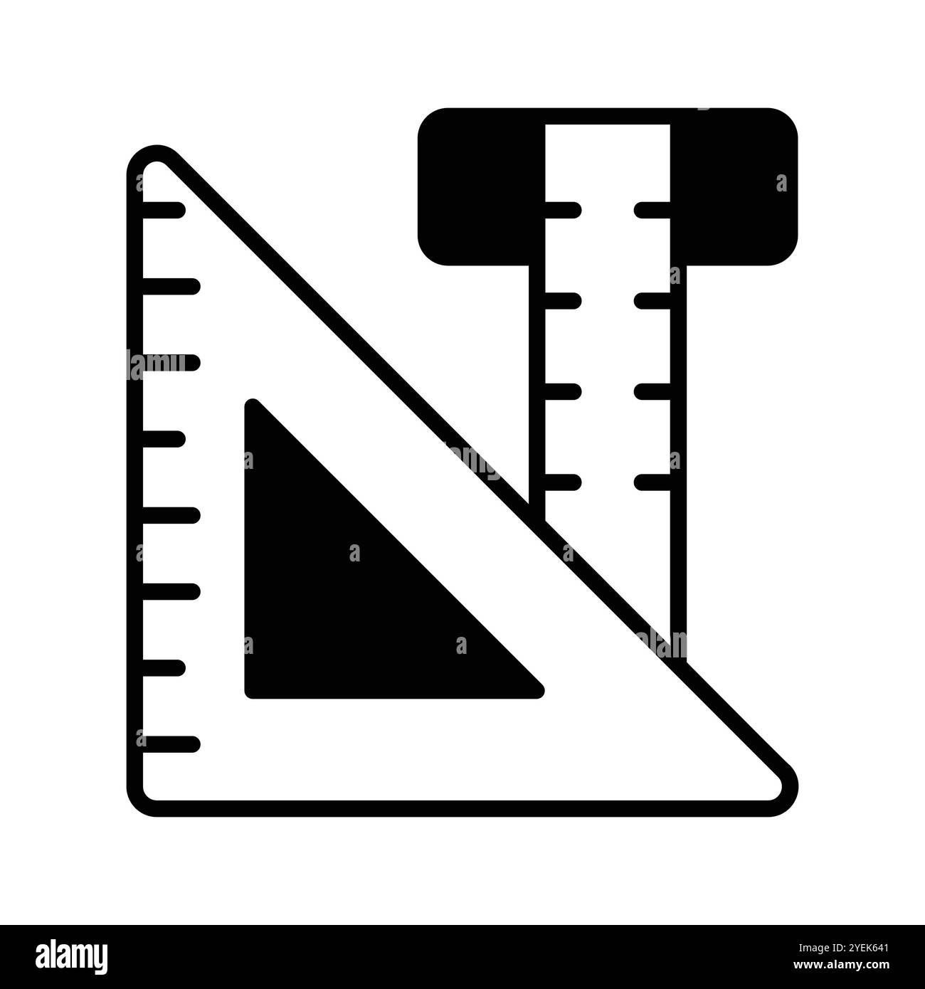 Measurement tools, rulers vector design in trendy style Stock Vector ...