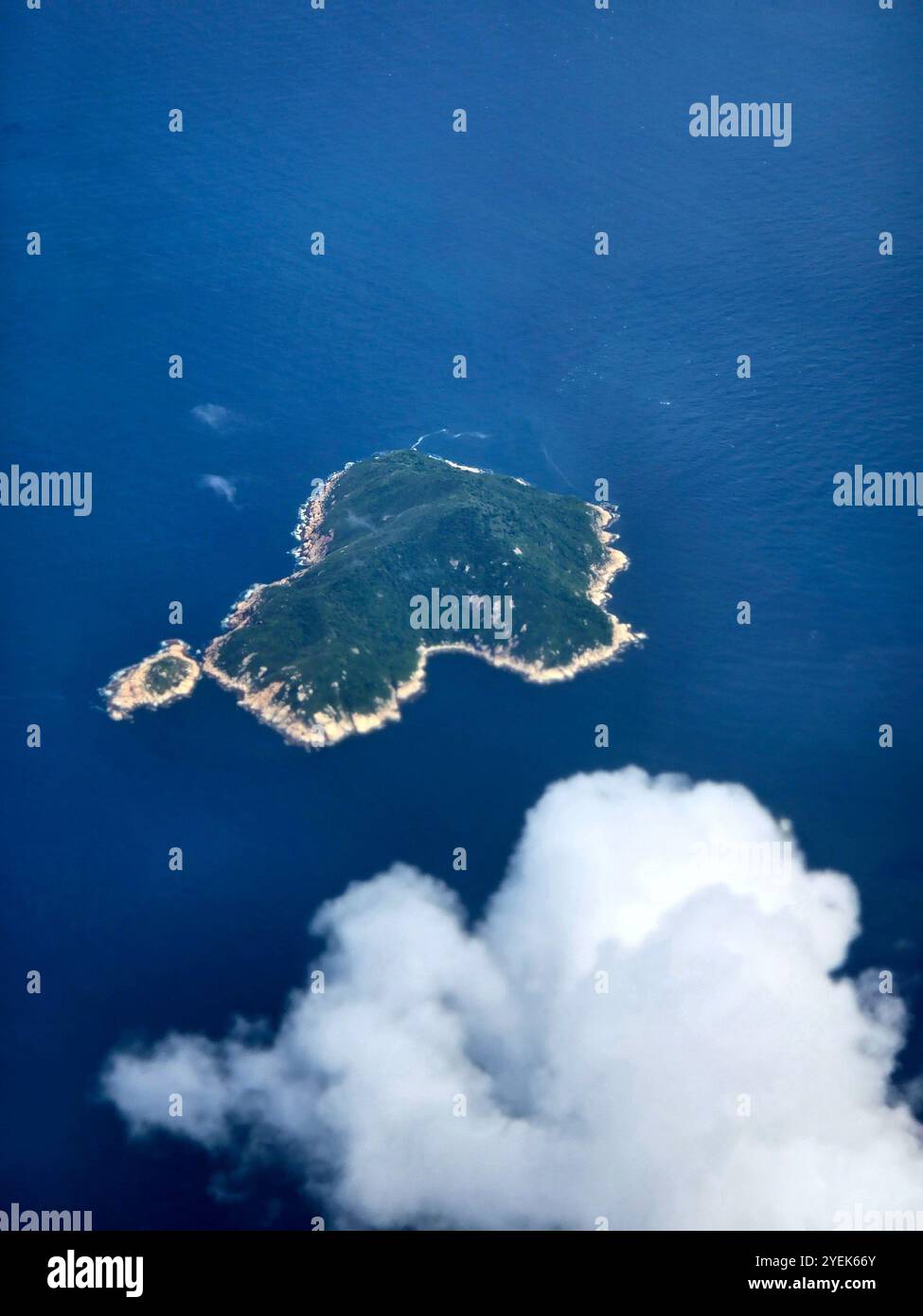 Aerial view of Tung Lung Chau island, Hong Kong Stock Photo - Alamy