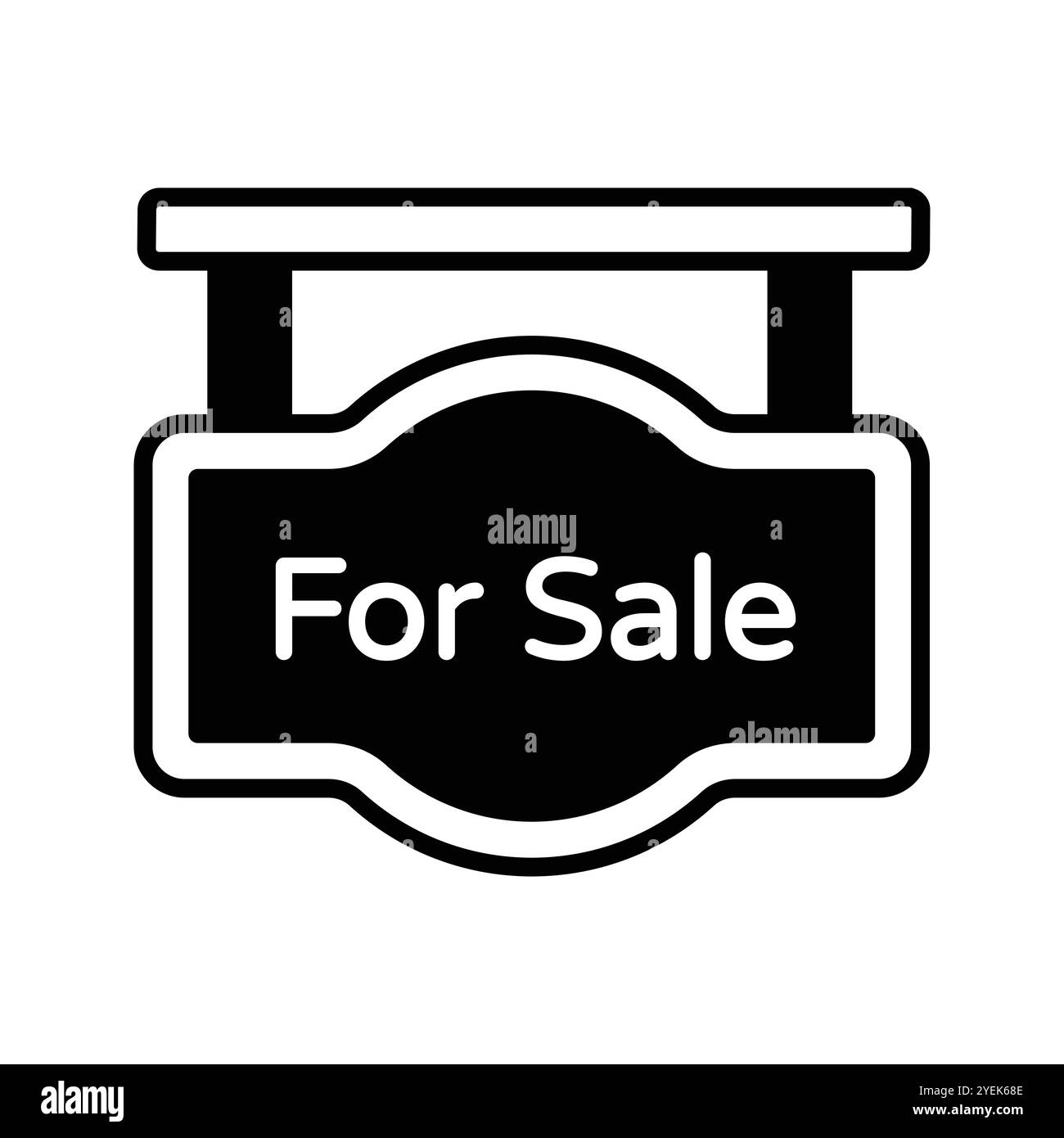 Sale board vector design isolated on white background Stock Vector ...