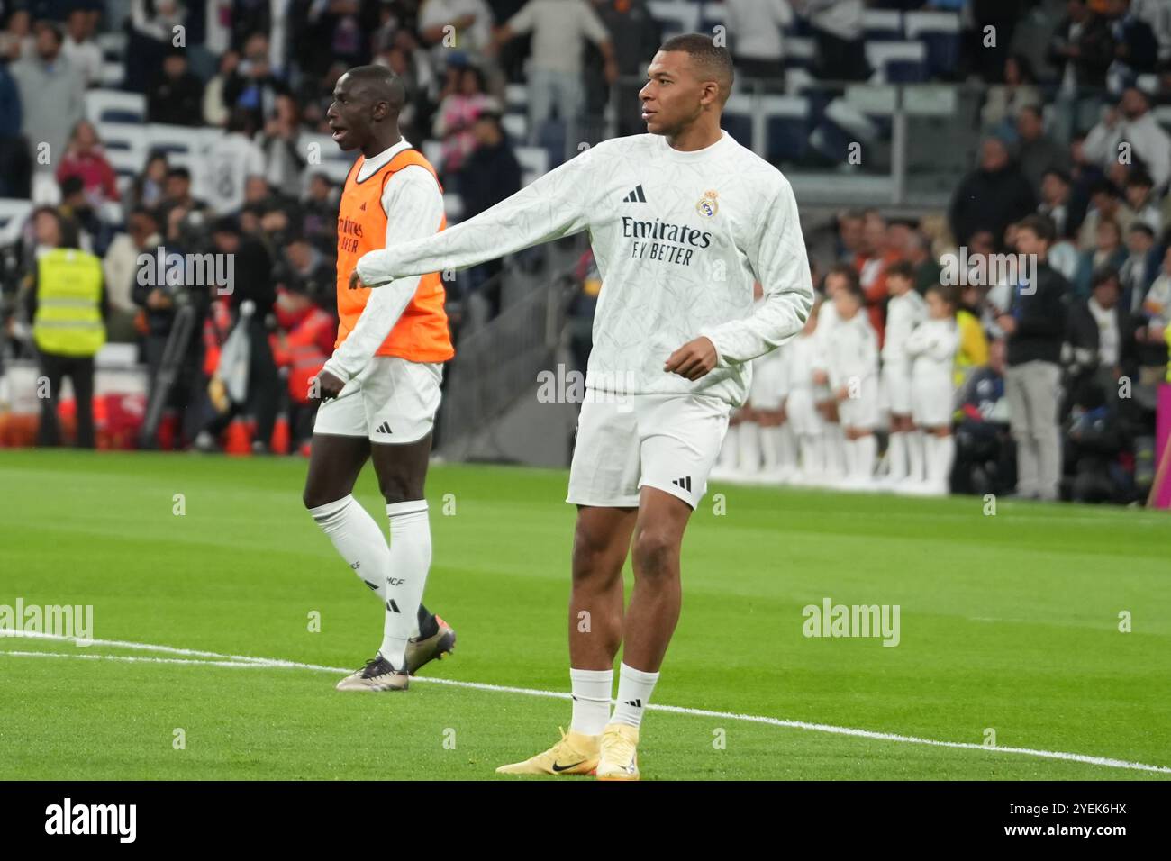 Kylian Mbappé of Real Madrid during the Spanish championship La Liga football match between Real ...