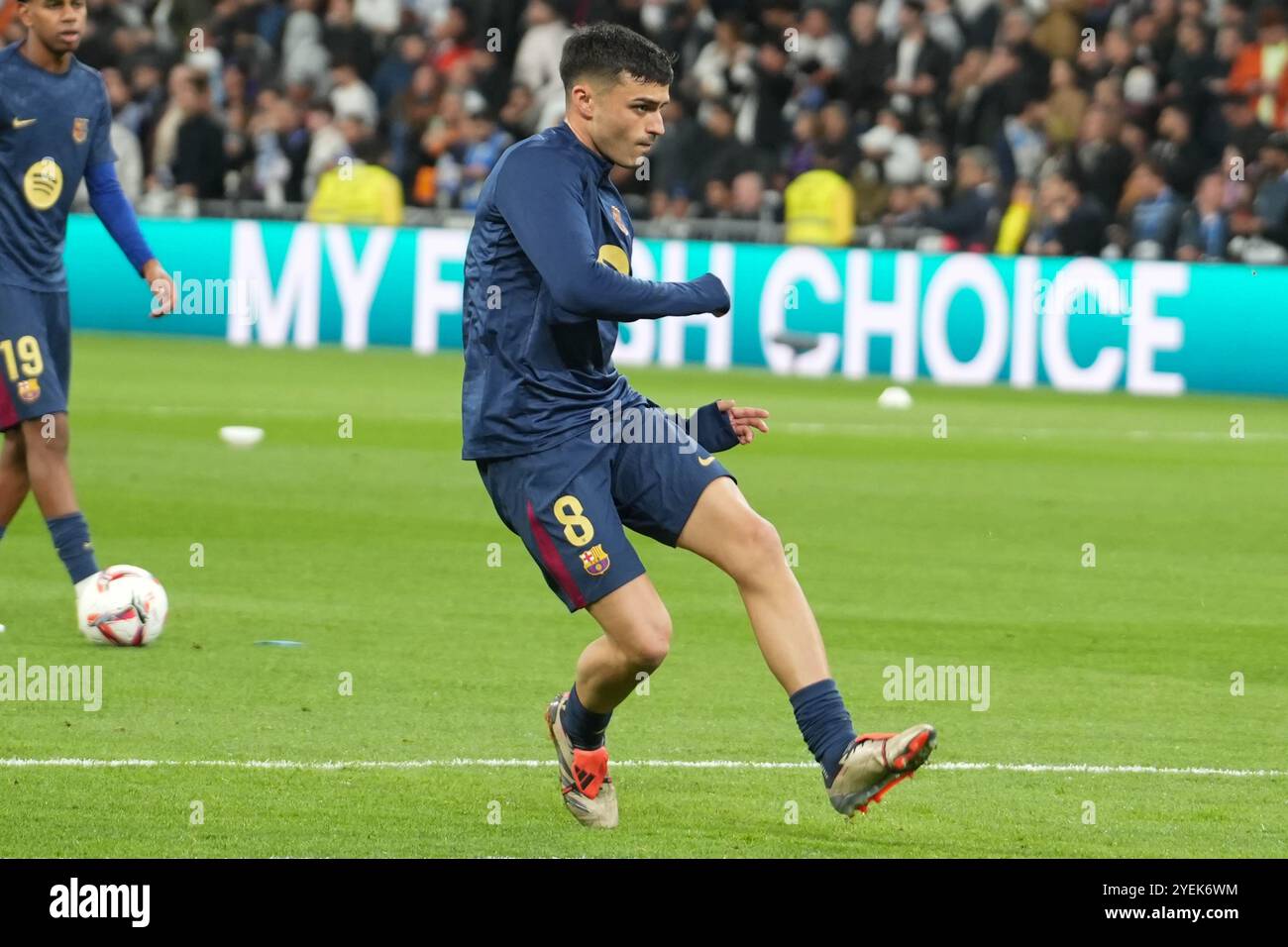 Pedri of FC Barcelona during the La Liga football match between Real ...