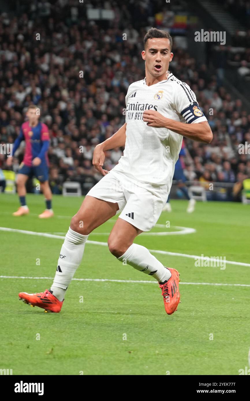 Lucas Vasquez of Real Madrid during the Spanish championship La Liga ...