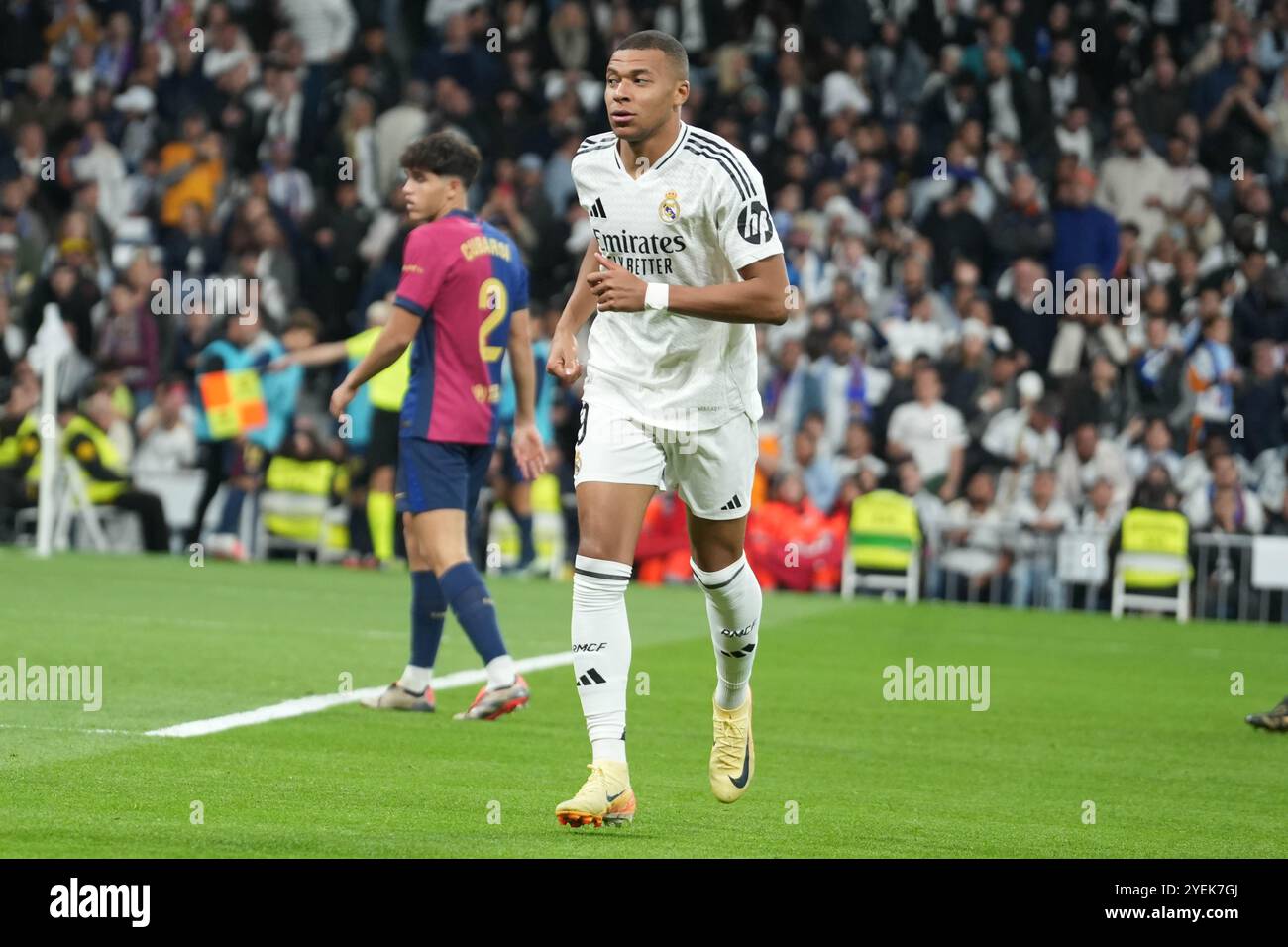 Kylian Mbappé of Real Madrid during the Spanish championship La Liga football match between Real ...