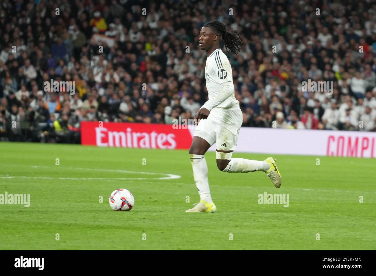 Eduardo Camavinga of Real Madrid during the Spanish championship La ...