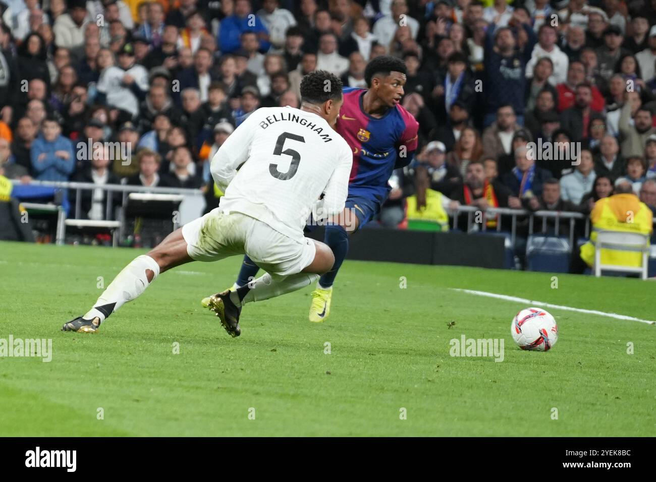 Alejandro Balde of Barcelona during the Spanish championship La Liga ...