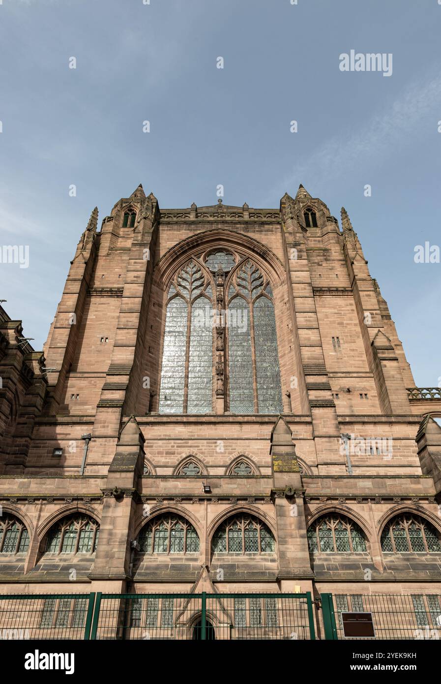 Liverpool, UK - Oct 07, 2023 - Exterior architecture of Cathedral ...