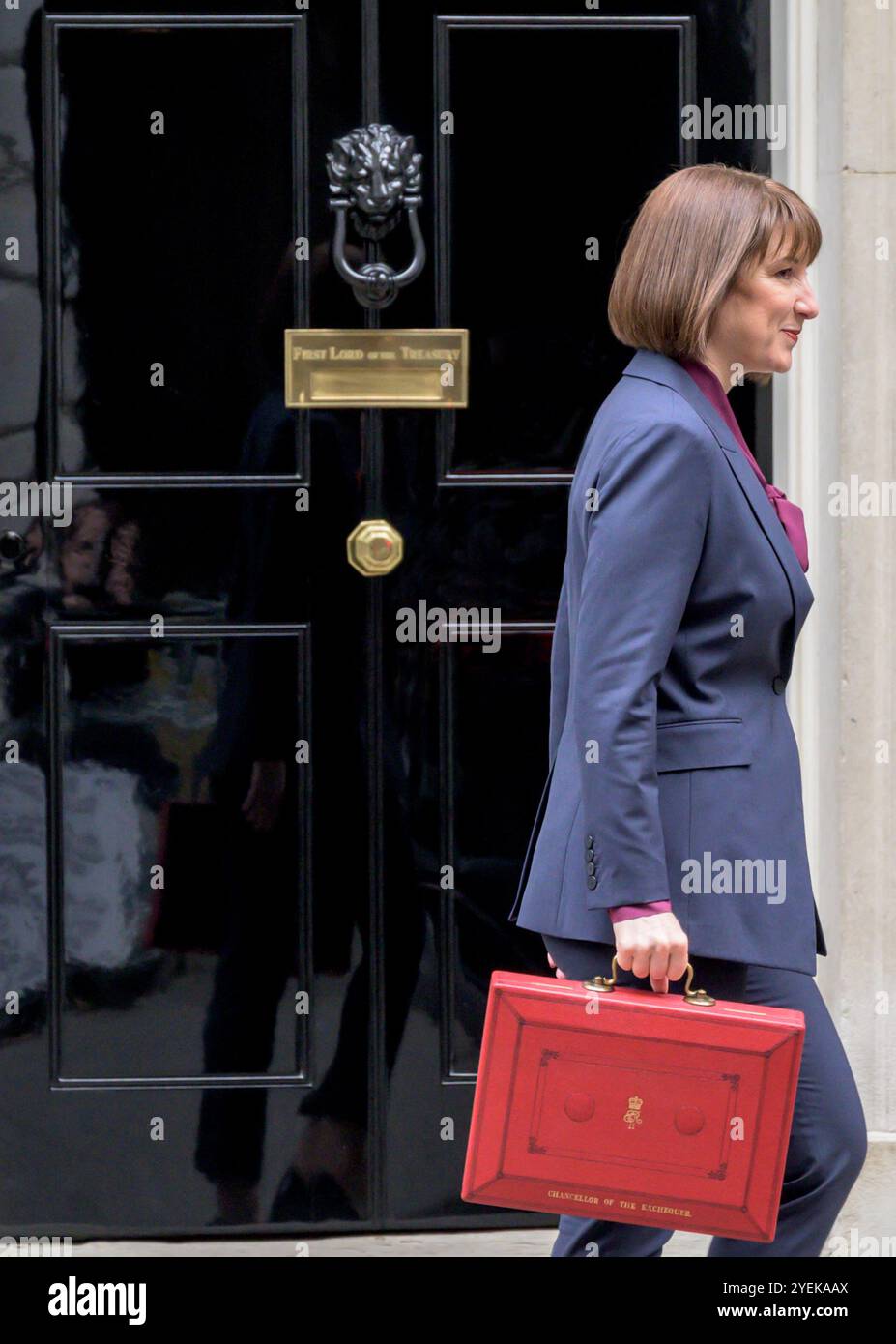 Rachel Reeves MP - Chancellor of the Exchequer - in Downing Street ...