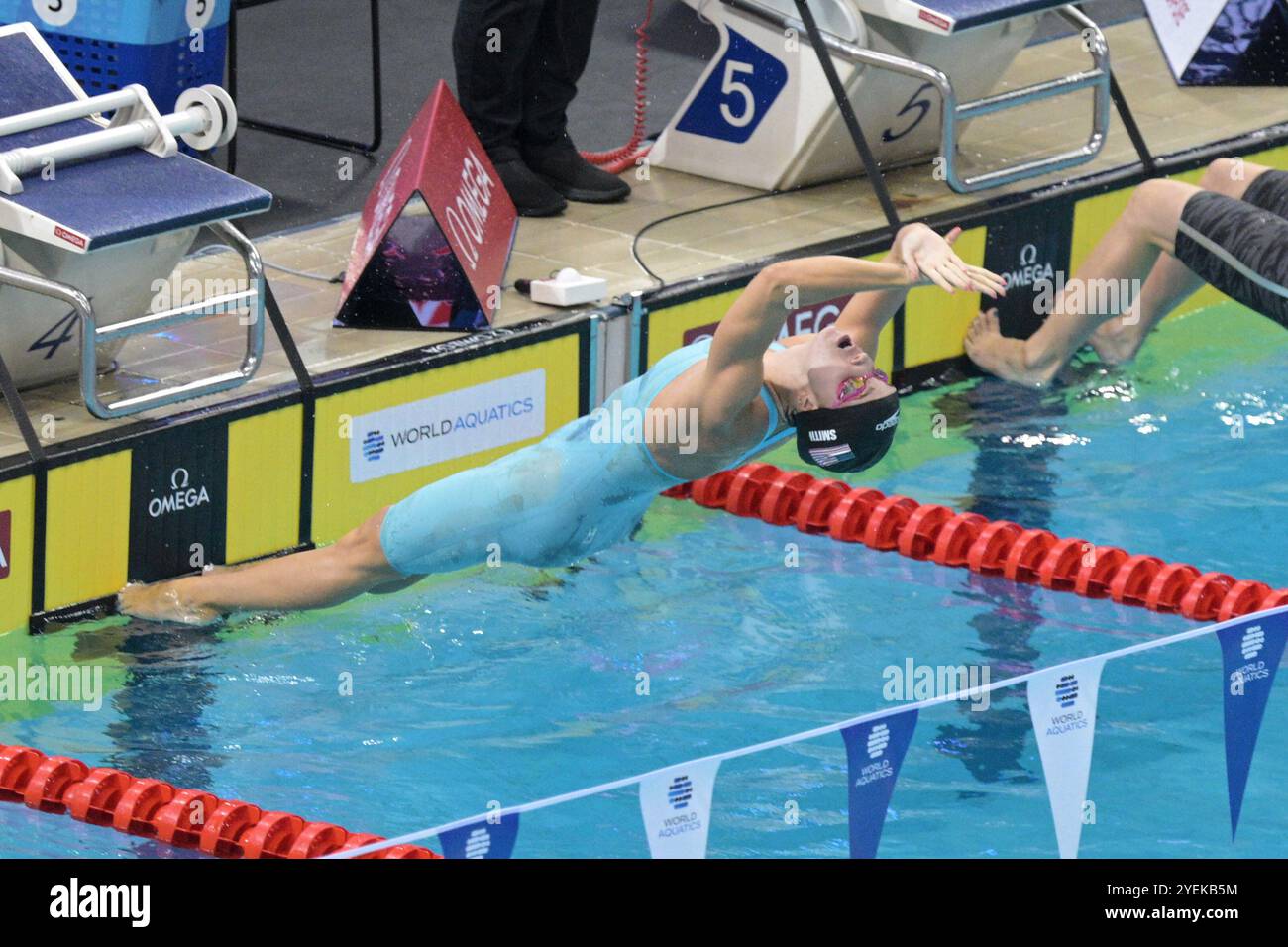 Singapore. 31st Oct, 2024. Regan Smith of the United States starts ...
