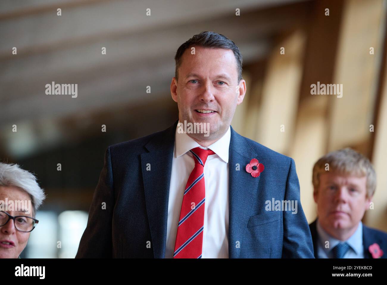 Edinburgh Scotland, UK 31 October 2024. Russell Findlay at the Scottish ...