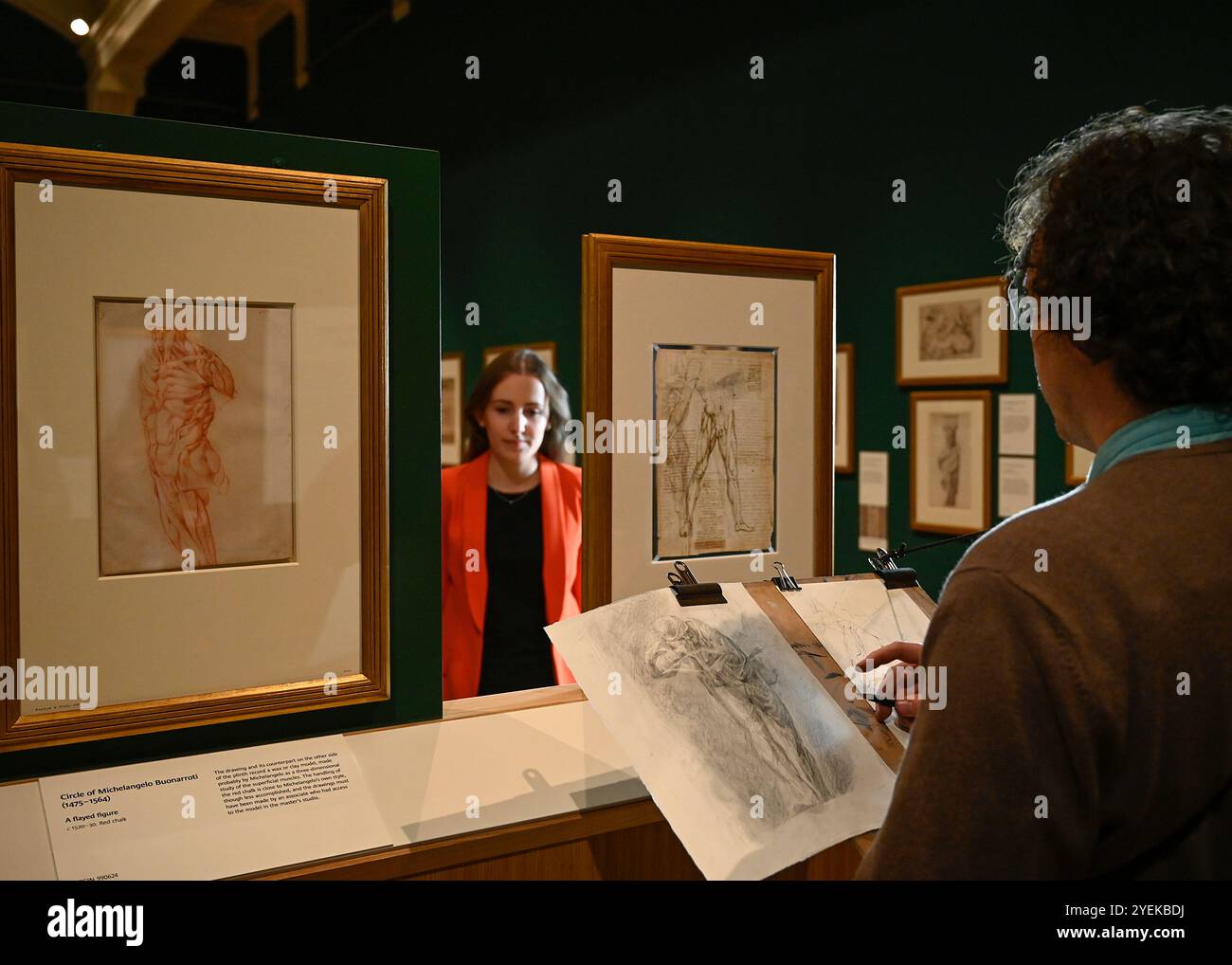 The King's Gallery London 31 Oct 2024. London. Artist in Residence ...