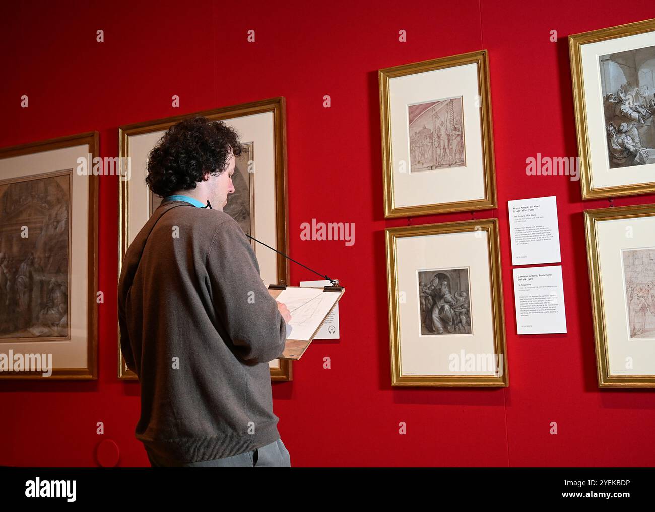 The King's Gallery London 31 Oct 2024. London. Artist in Residence ...