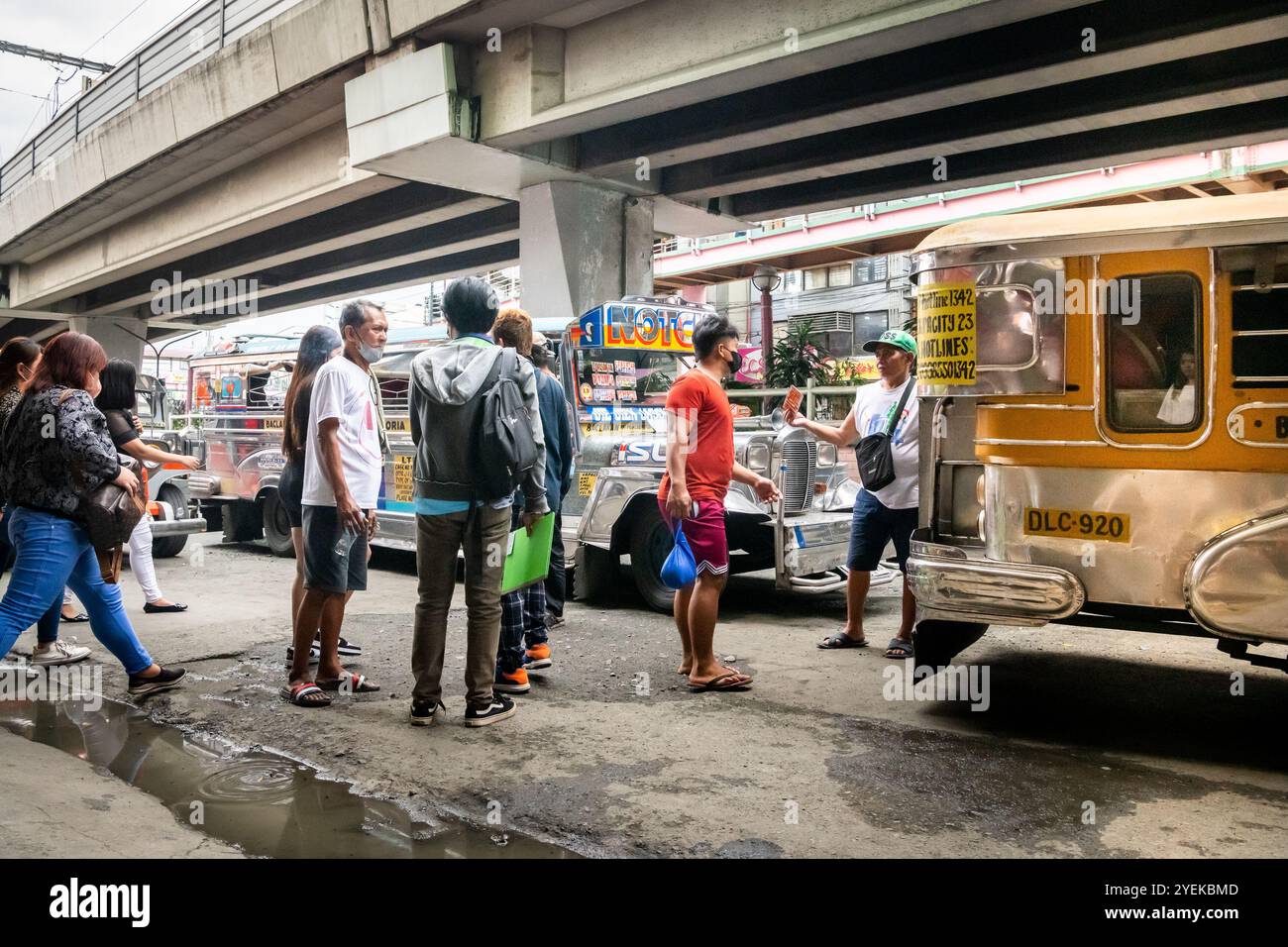 Riding a jeepney manila hi-res stock photography and images - Alamy