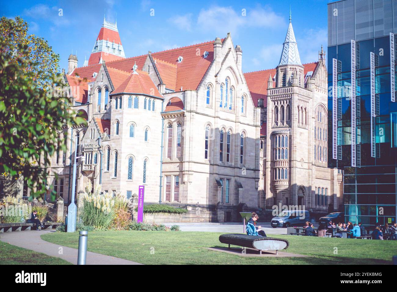 Manchester university campus hi-res stock photography and images - Alamy