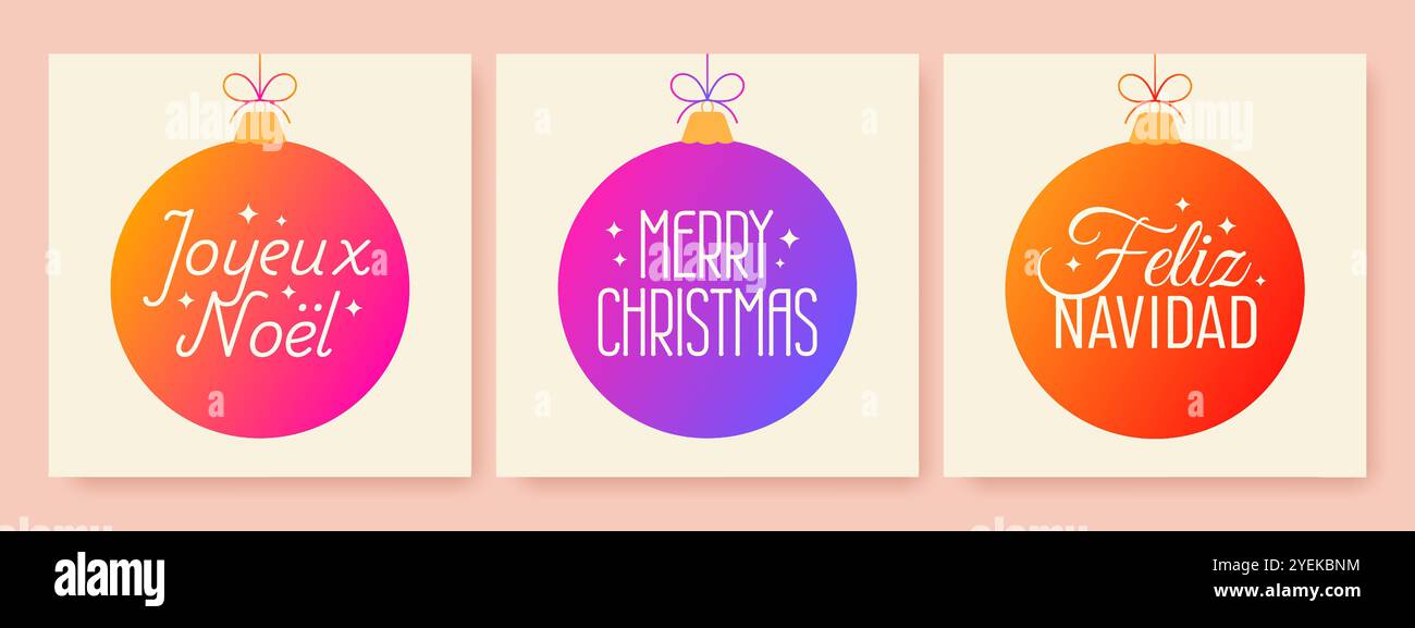 Joyeux minimal Stock Vector Images - Alamy