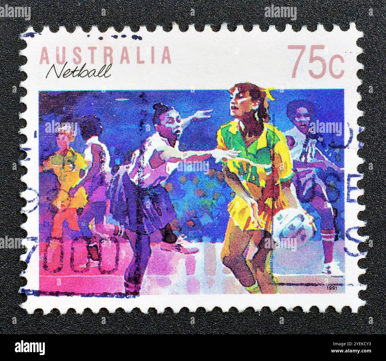 Girl netball australia hi-res stock photography and images - Alamy