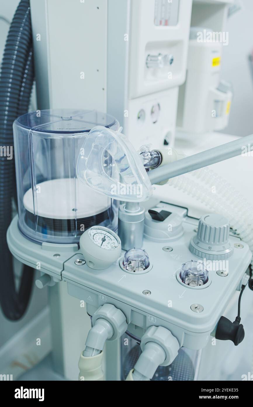 Modern medical equipment in a bright office. Apparatus for ultrasound ...