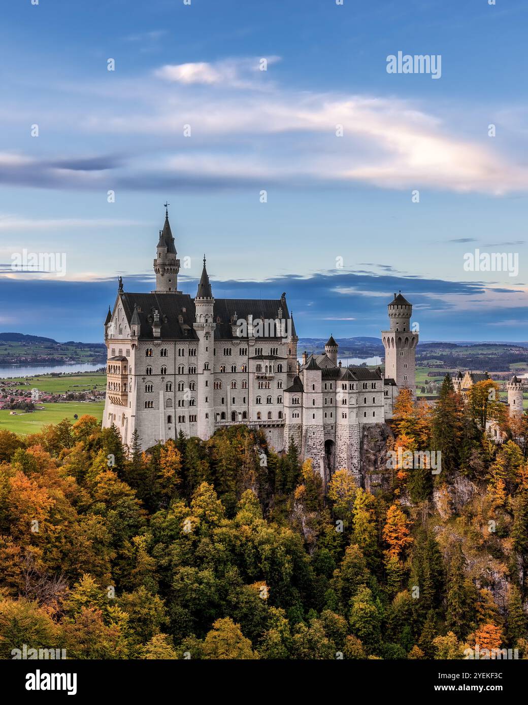Famous neuschwanstein castle in hi-res stock photography and images - Alamy