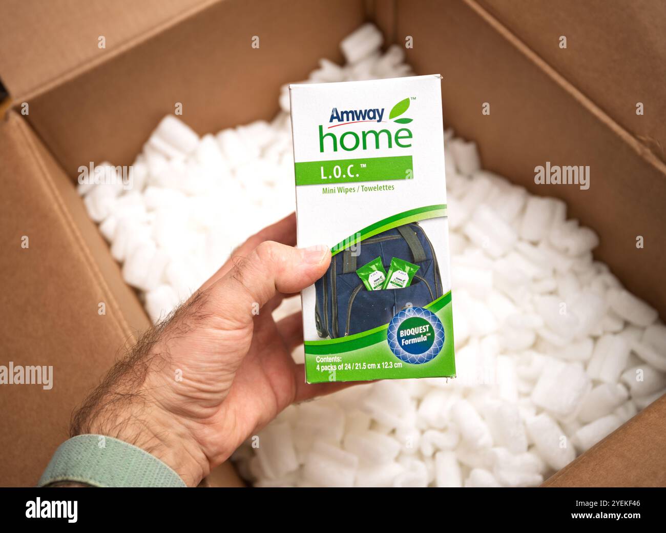 Amway box hi-res stock photography and images - Alamy