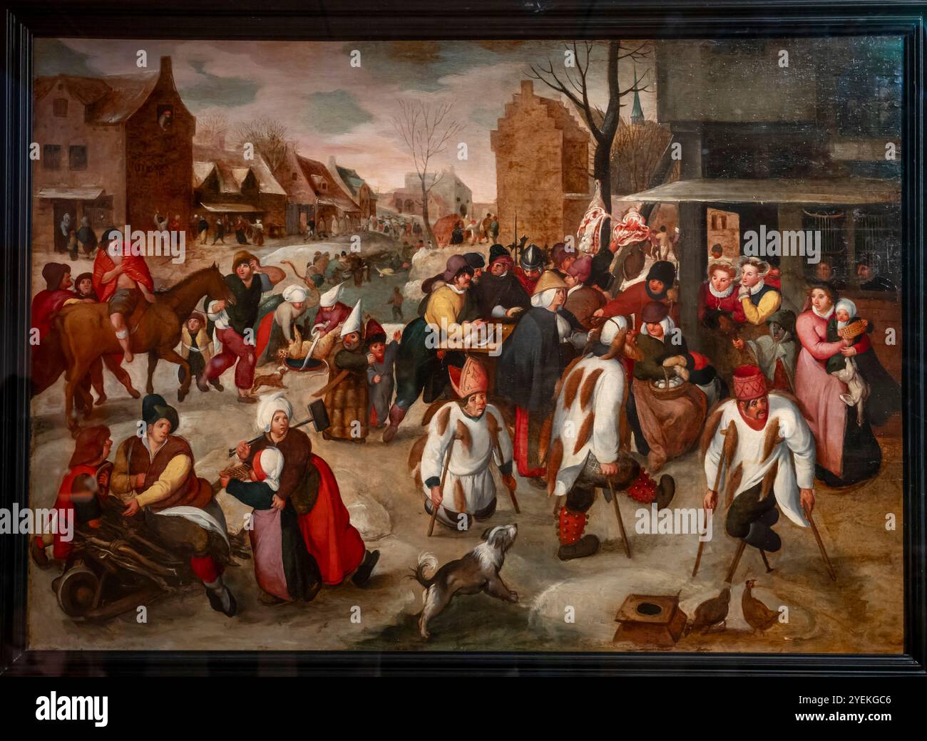 Carnival in a village with beggars dancing hi-res stock photography and ...