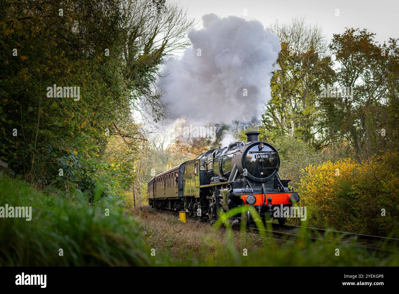 Front view steam locomotive hi-res stock photography and images - Alamy