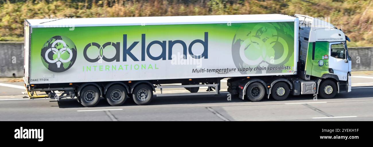 Side view oakland multi temperature supply chain specialist haulage ...