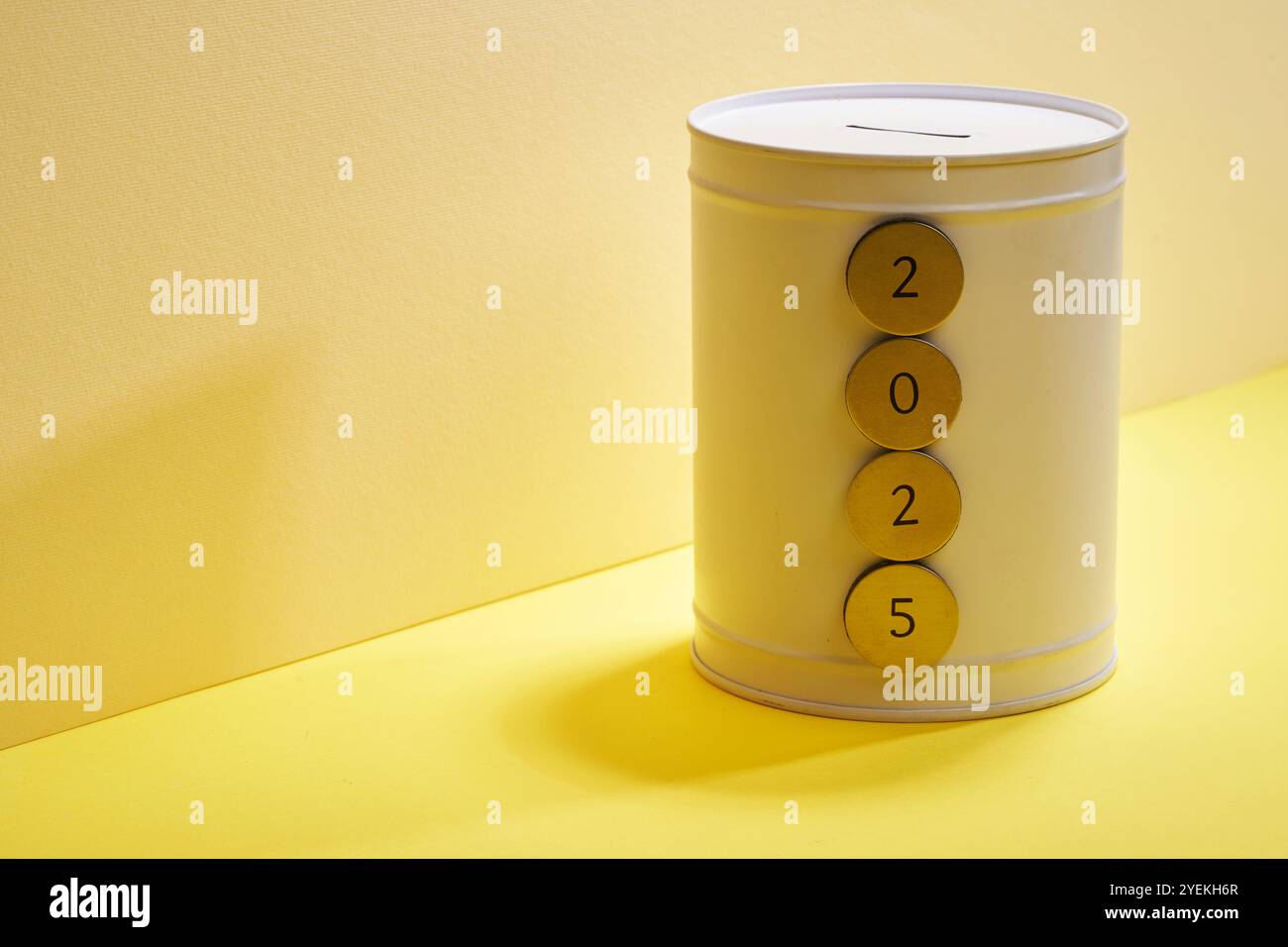 metal coin box with number 2025 Stock Photo - Alamy