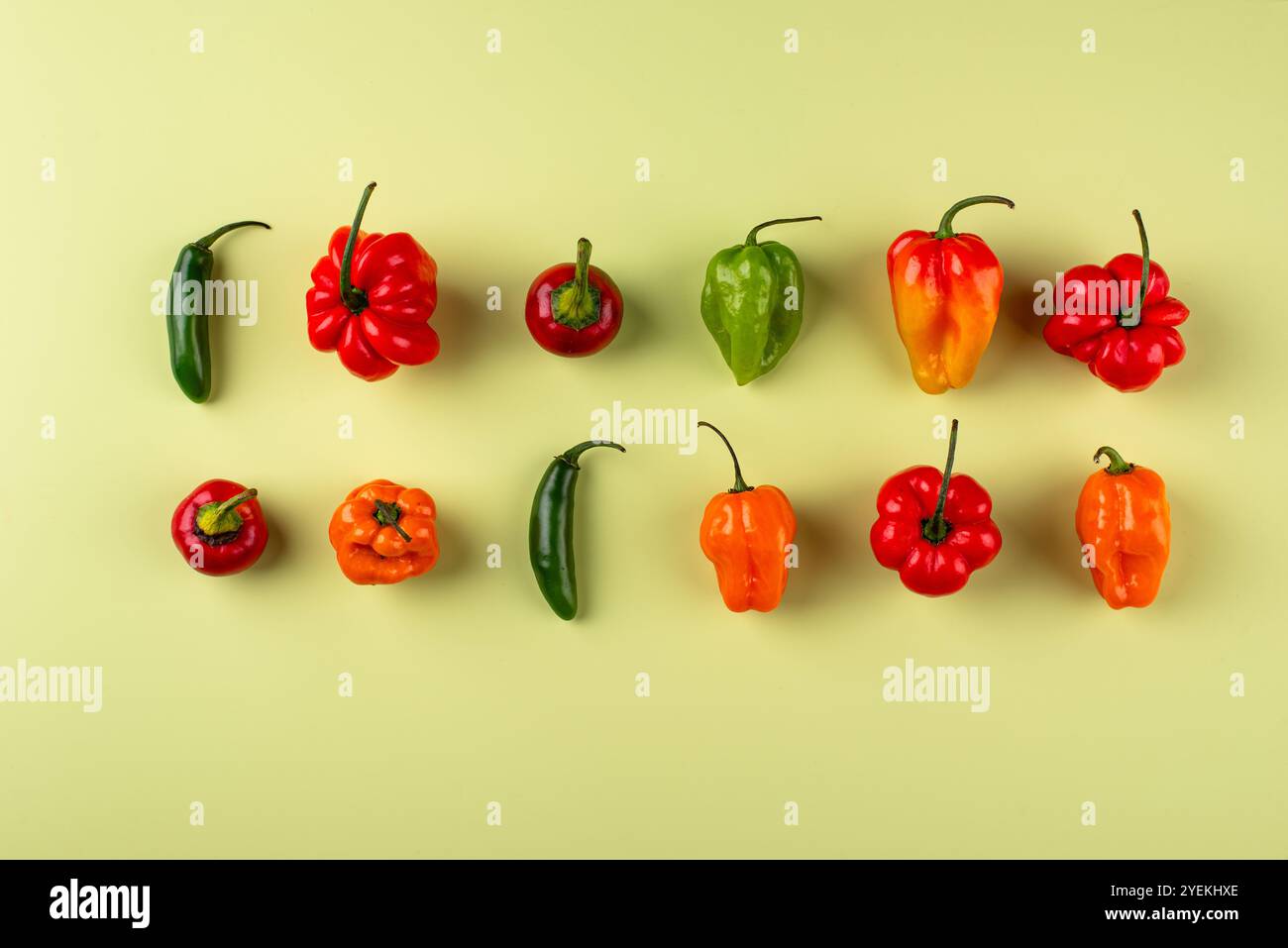 Chili pepper medley hi-res stock photography and images - Alamy