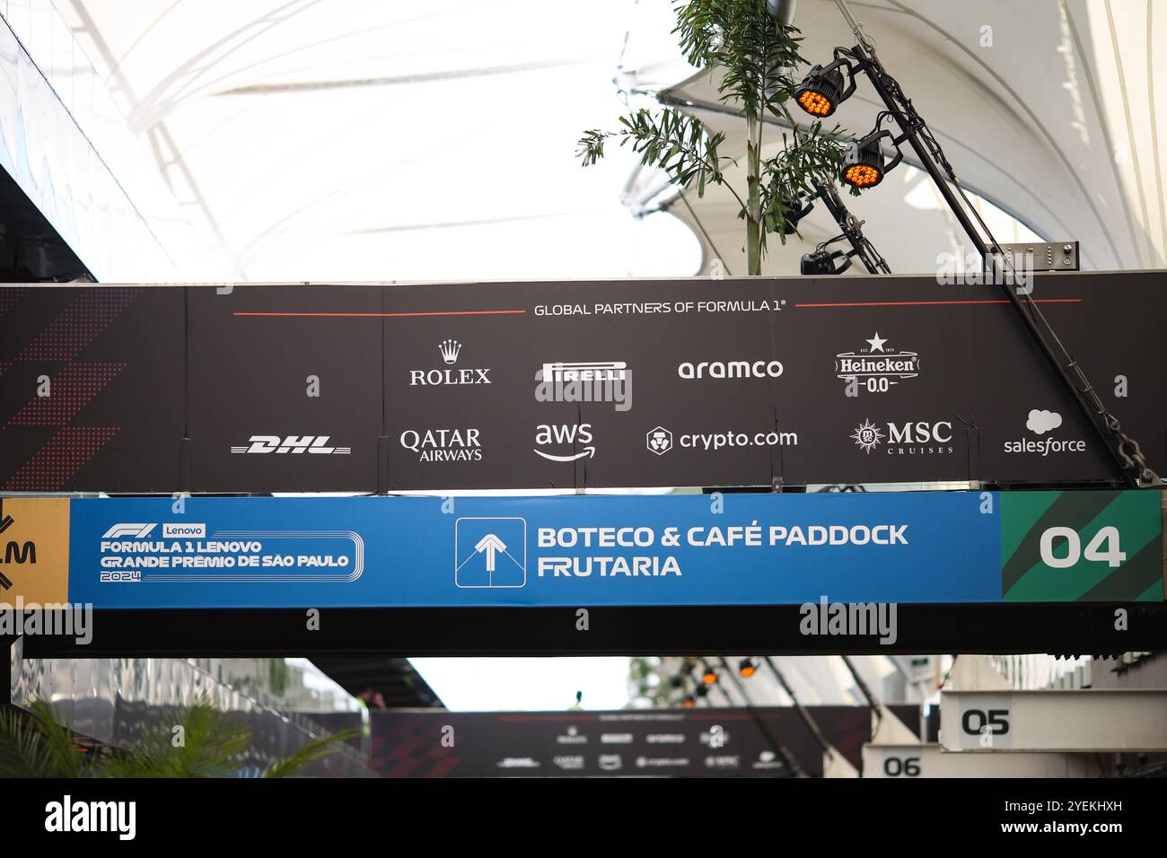 Paddock atmosphere during the Formula 1 Grande Premio de Sao Paulo 2024 ...