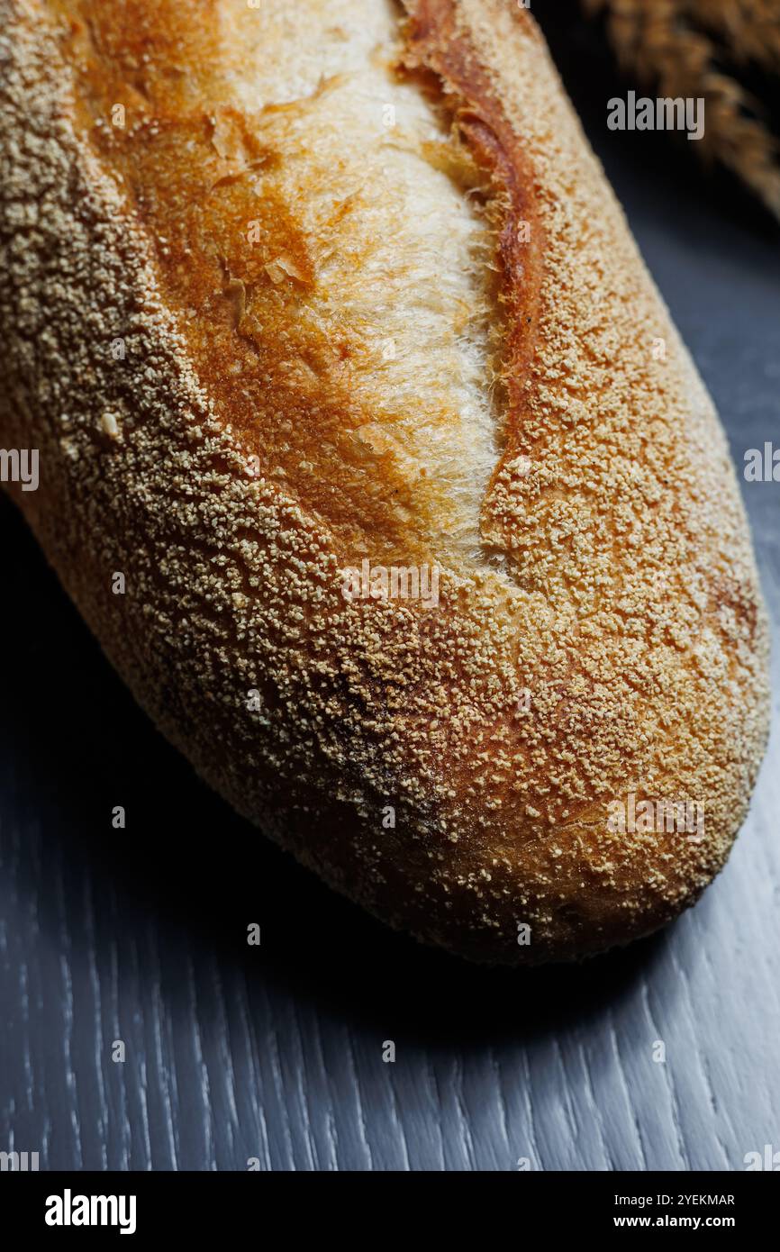 Fragrant whole grain bread without yeast. Bread on natural sourdough ...